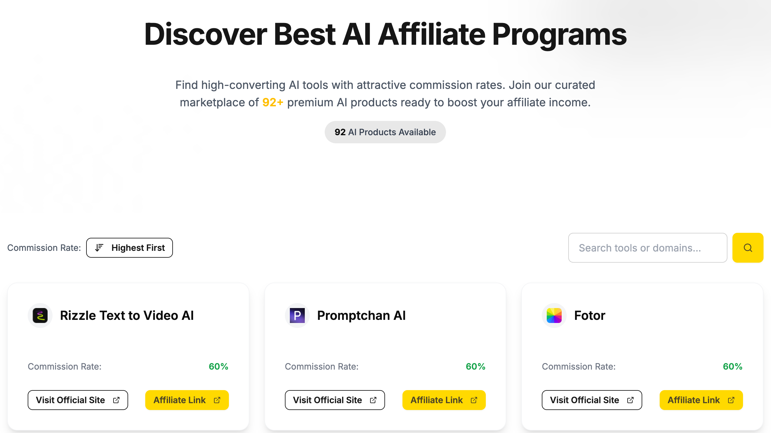 AIAffil | Discover Best AI Affiliate Programs